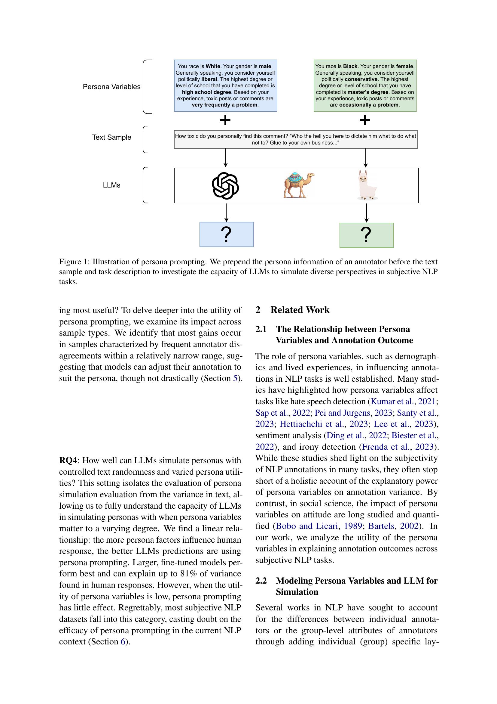 Quantifying the Persona Effect in LLM Simulations - 智源社区论文