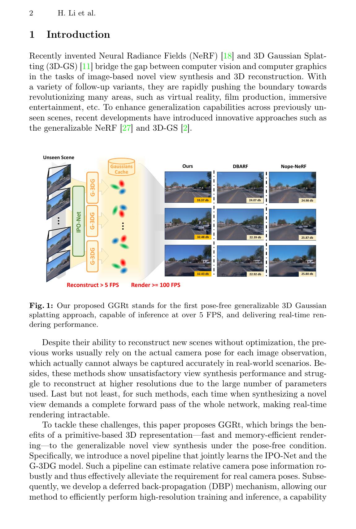 GGRt: Towards Pose-free Generalizable 3D Gaussian Splatting in Real ...