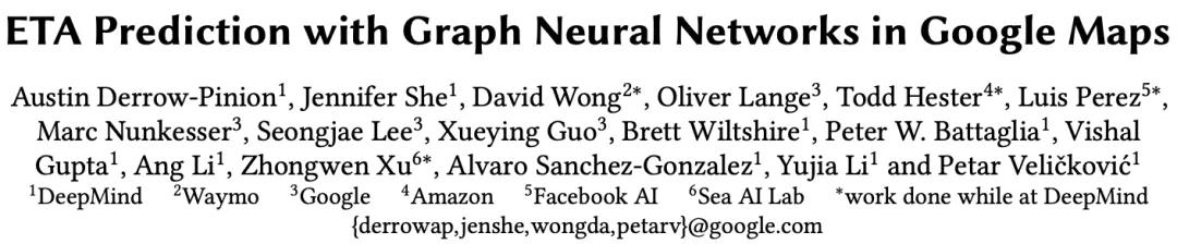 DeepMind/Amazon/Facebook等联手，将GNN用于谷歌地图 - 智源社区