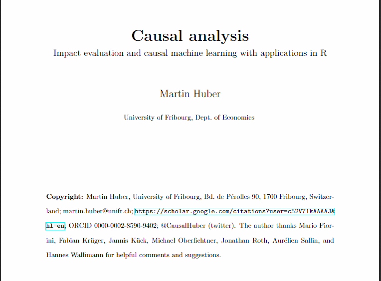 免费教程Causal analysis下载（PDF） - 智源社区