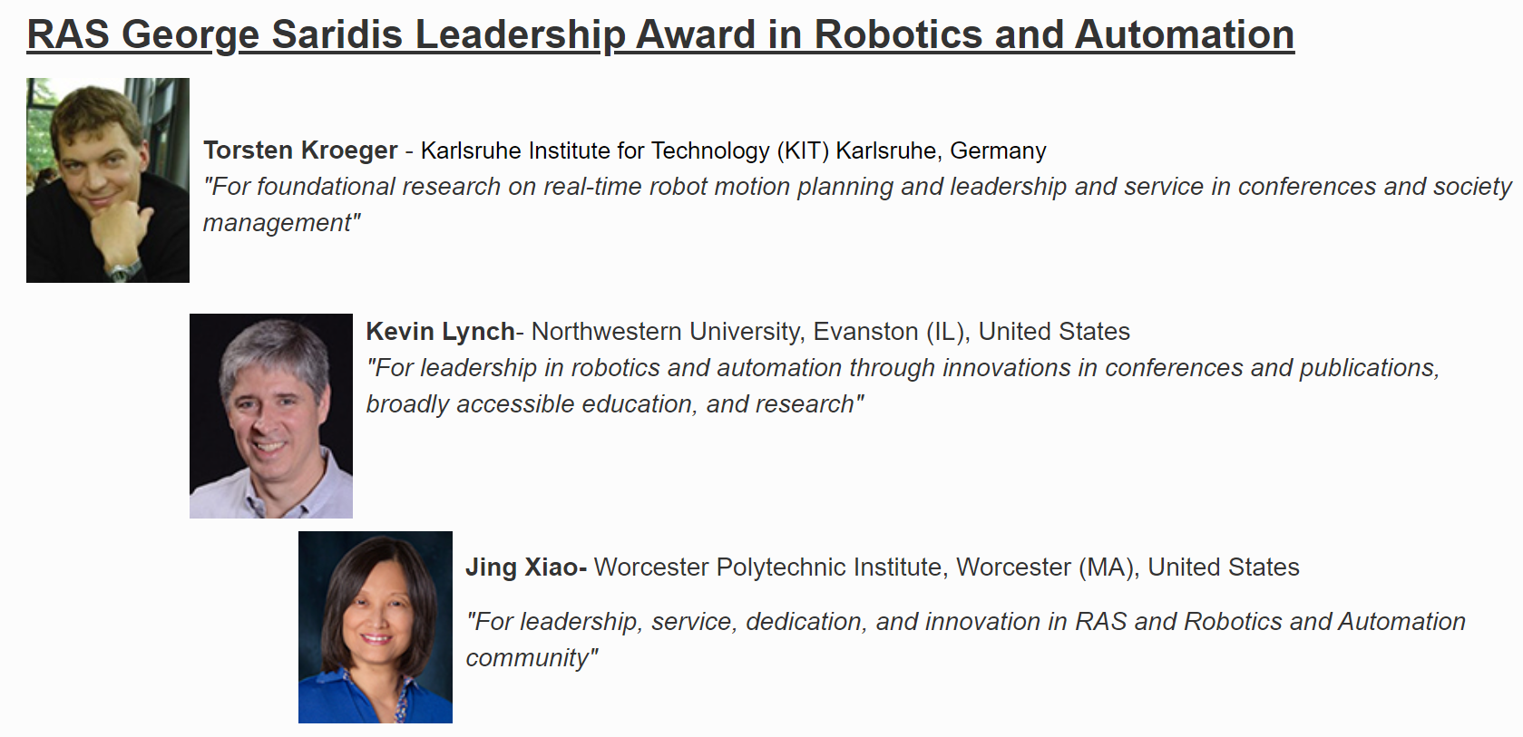 波士顿动力创始人Marc Raibert荣获2022年IEEE机器人与自动化学会先驱奖 - 智源社区