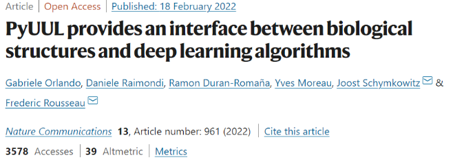 PyUUL 提供了生物结构和深度学习算法之间的重要衔接 - 智源社区