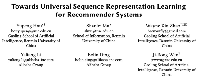 Kdd 2022 我们离通用预训练推荐模型还有多远?推荐系统的通用序列表示学习模型 Unisrec 智源社区