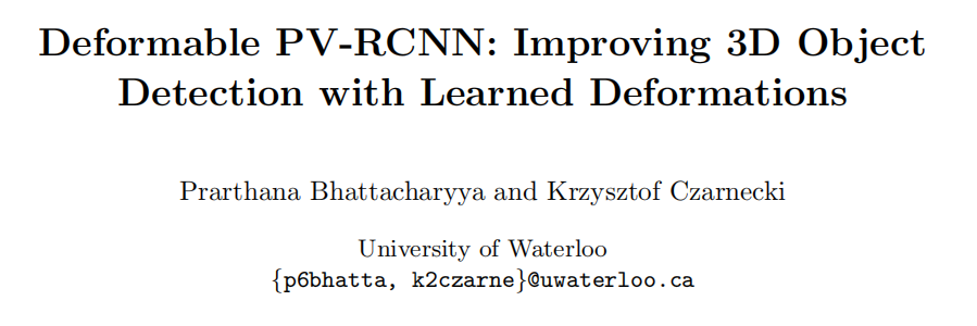 3D检测难点 | 3D检测如何解决远处小目标问题？Deformable PV-RCNN 或是个答案！ - 智源社区