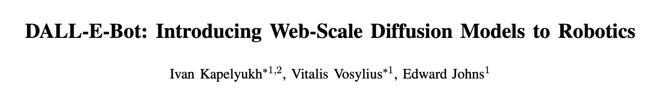 扩散模型加持下，机器人模型DALL-E-Bot可以轻松完成自主重新排列任务，帝国理工学院出品 - 智源社区