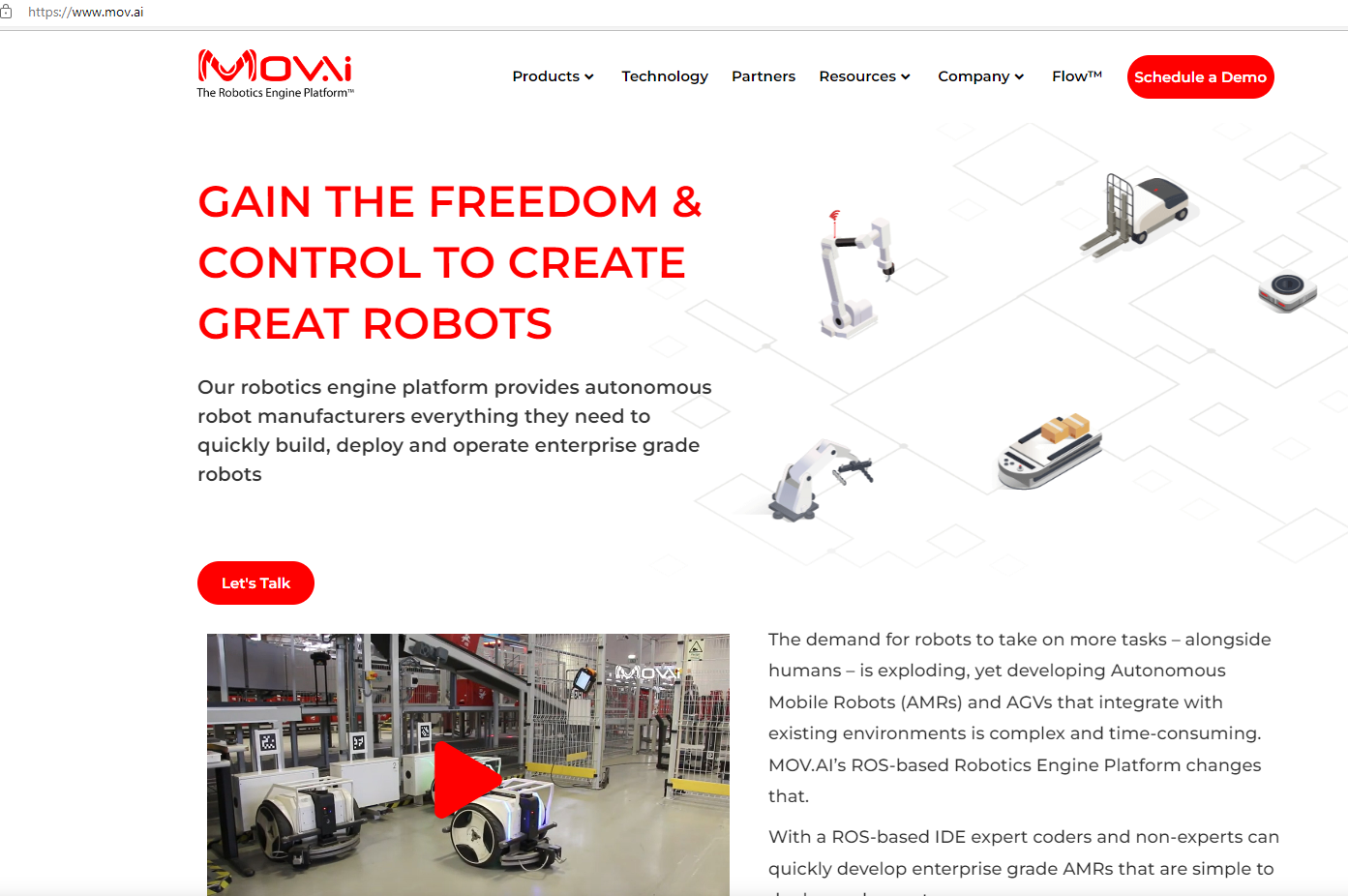 【融资快报】 工业机器人MOV.AI宣布完成820万美金 - 智源社区