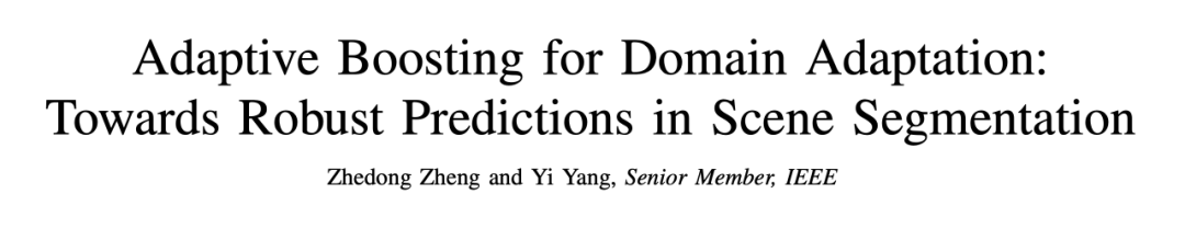 TIP 2022 | 领域迁移Adaboost，让模型“选择”学哪些数据！ - 智源社区