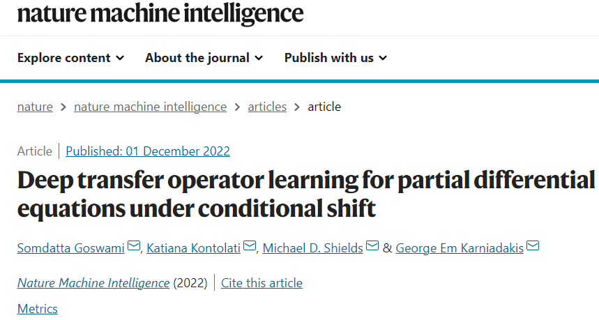 迁移学习「求解」偏微分方程，条件偏移下PDE的深度迁移算子学习 - 智源社区