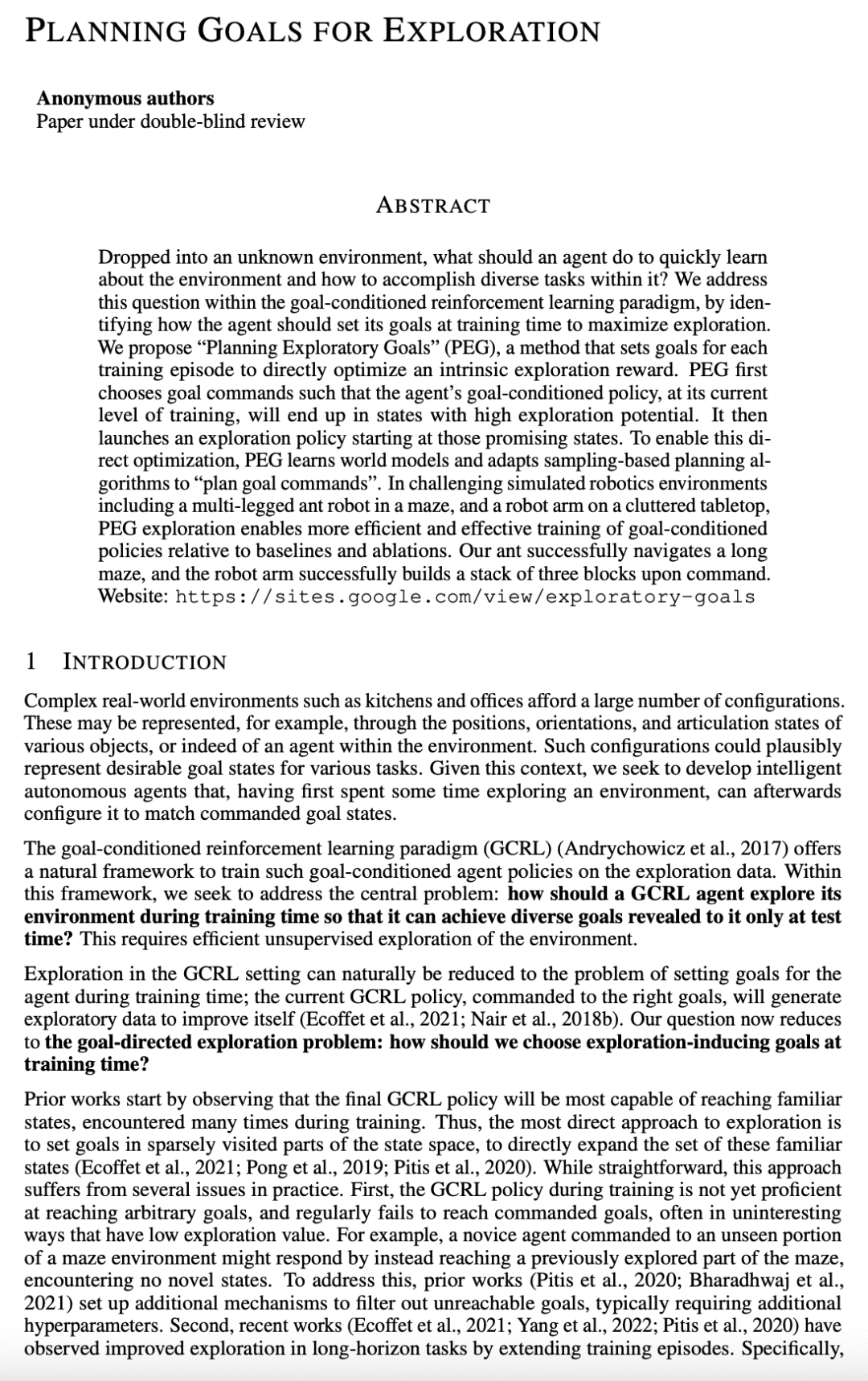 面向探索的目标规划 - 智源社区