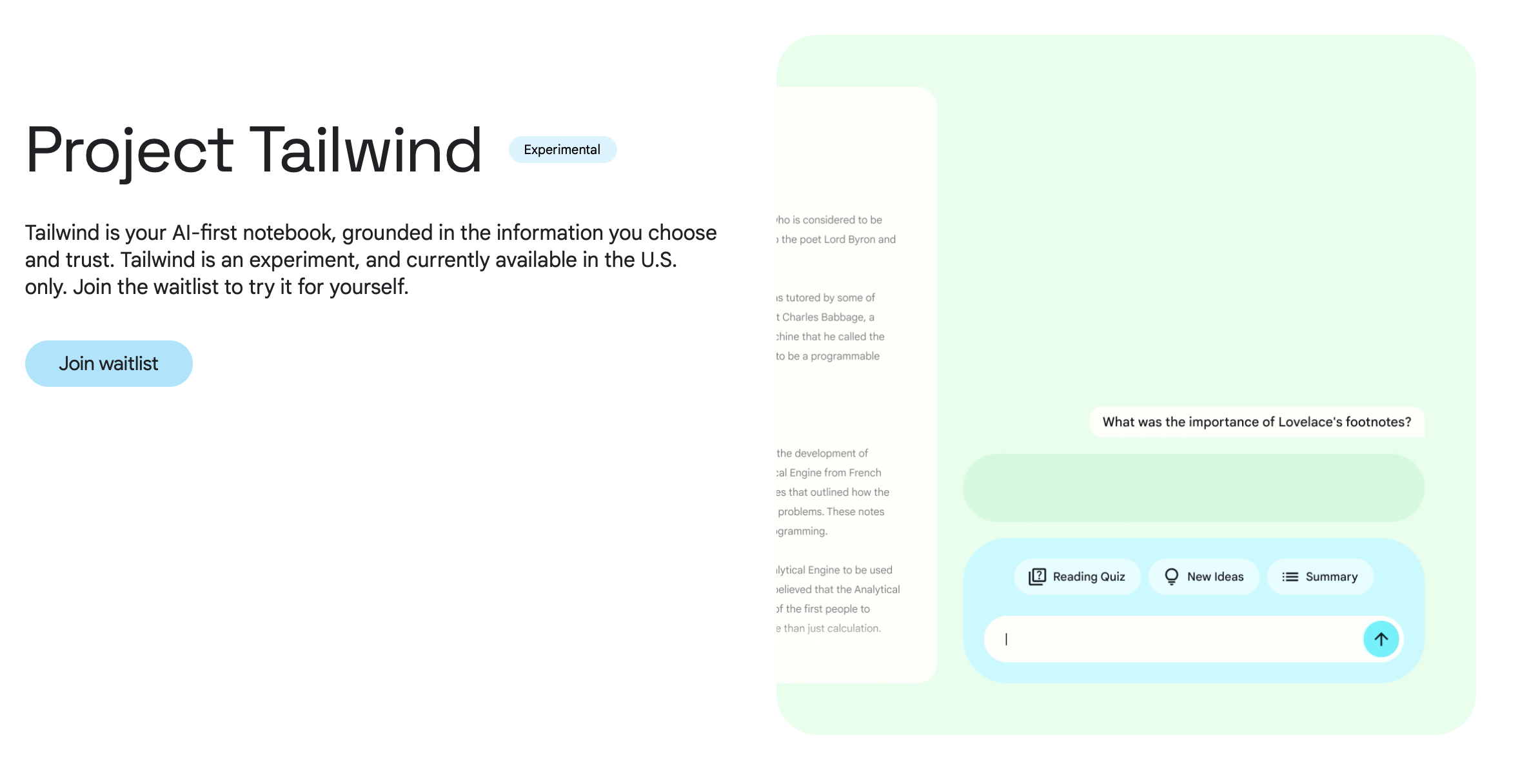 谷歌发布“Project Tailwind”人工智能笔记本 - 智源社区