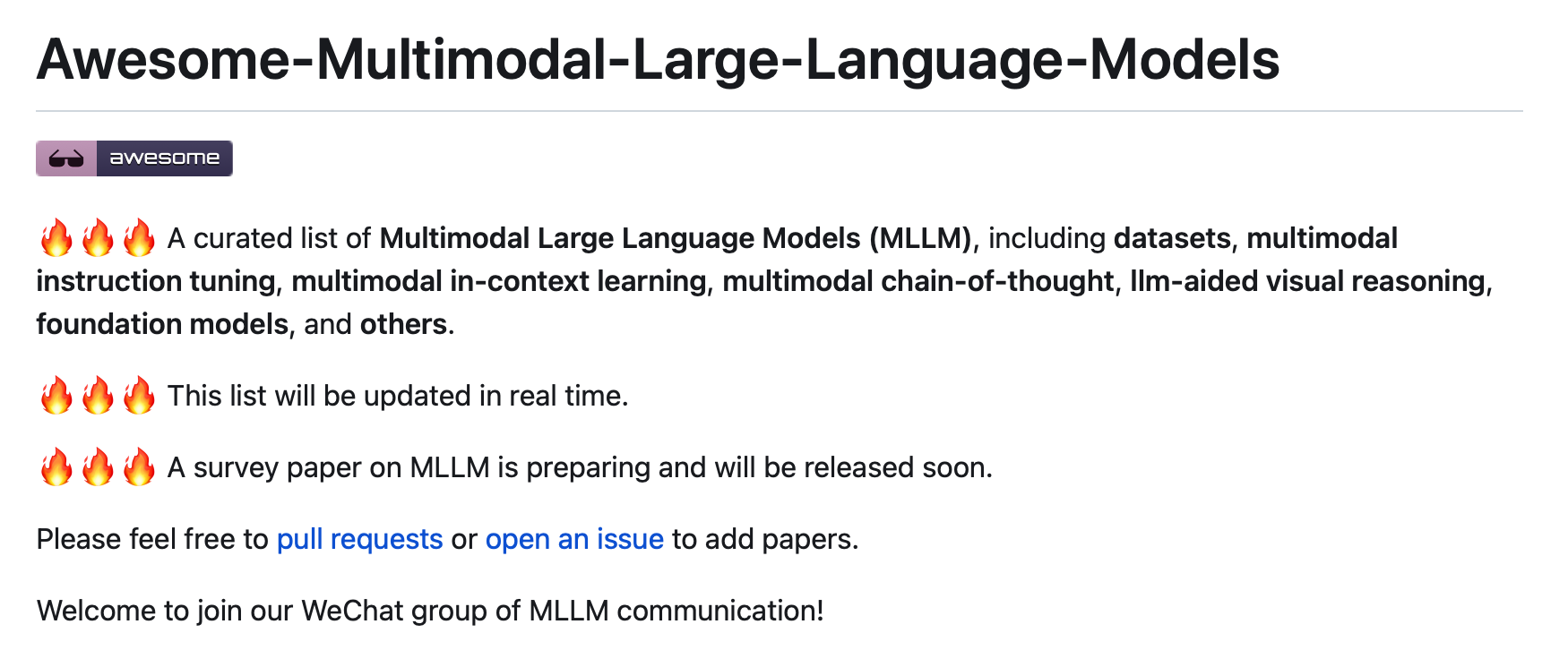多模态大型语言模型相关资源列表 - 智源社区