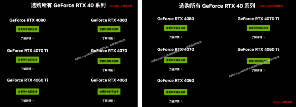 英伟达中文官网删除4090，芯片出口禁令范围扩大，A40、A6000赫然在列 - 智源社区